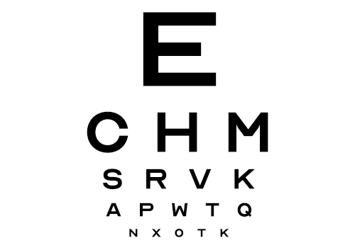 Portable Digital Near Chart for all Phoropter Rods & Rotoclips